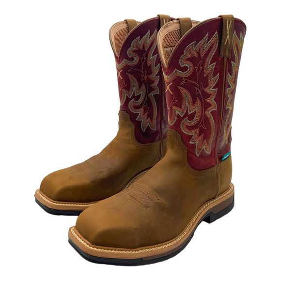 Twisted X | Shoes | Twisted X Lite Cowboy Western Work Boot Distressed ...